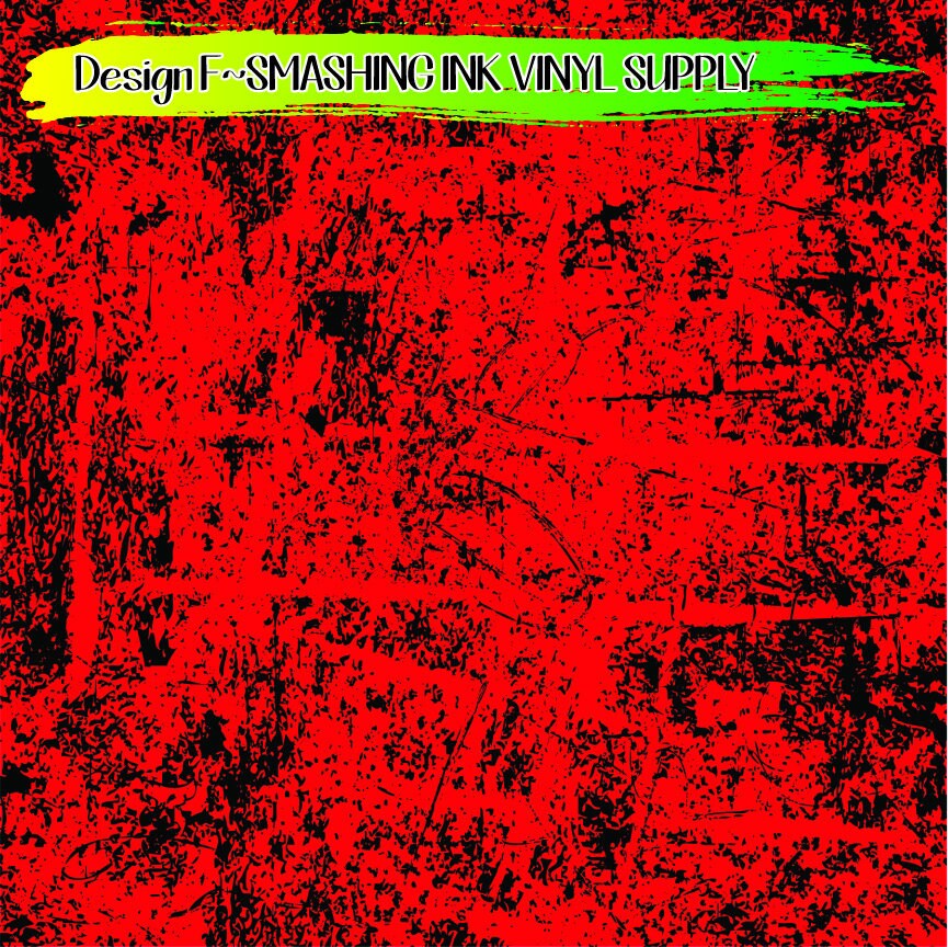 Red Black Distress Vinyl/printed Heat Transfer Vinyl/patterned | Etsy