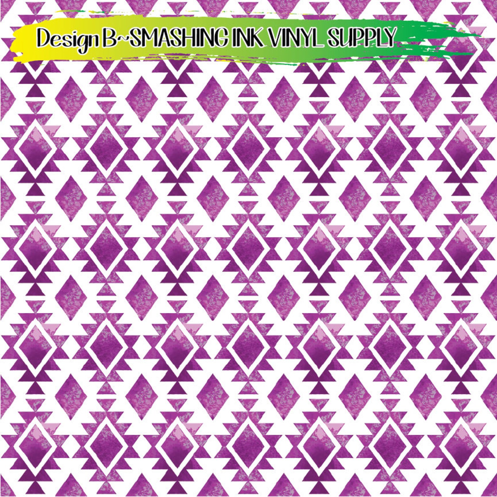 Aztec Watercolor Vinyl/printed Heat Transfer Vinyl/patterned - Etsy