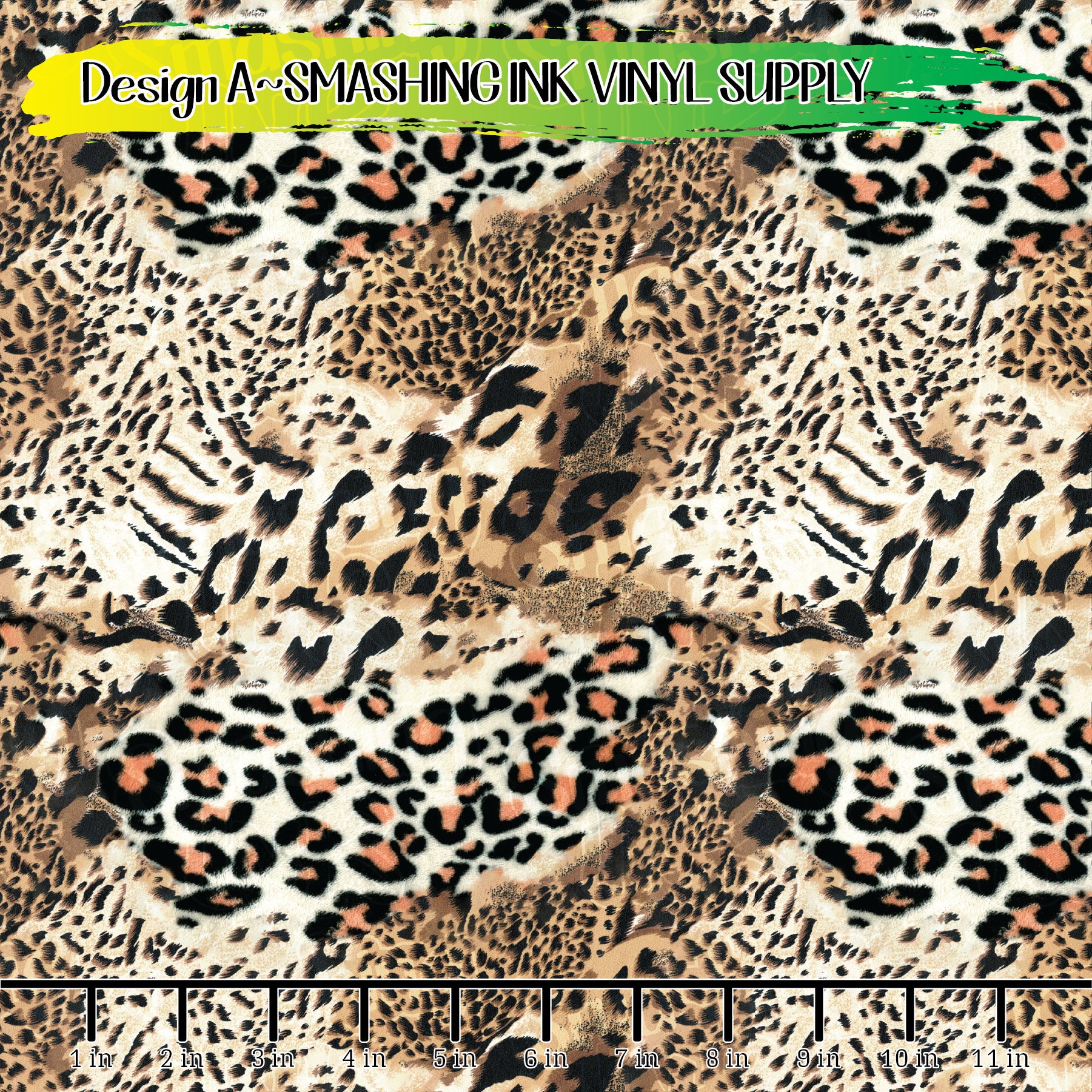 Animal Print Pattern Adhesive Vinyl | Heat Transfer | Faux Leather ...