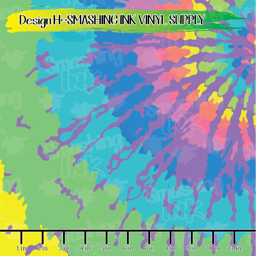 Pastel Tie Dye Vinyl/Printed Heat Transfer Vinyl/Patterned | Etsy