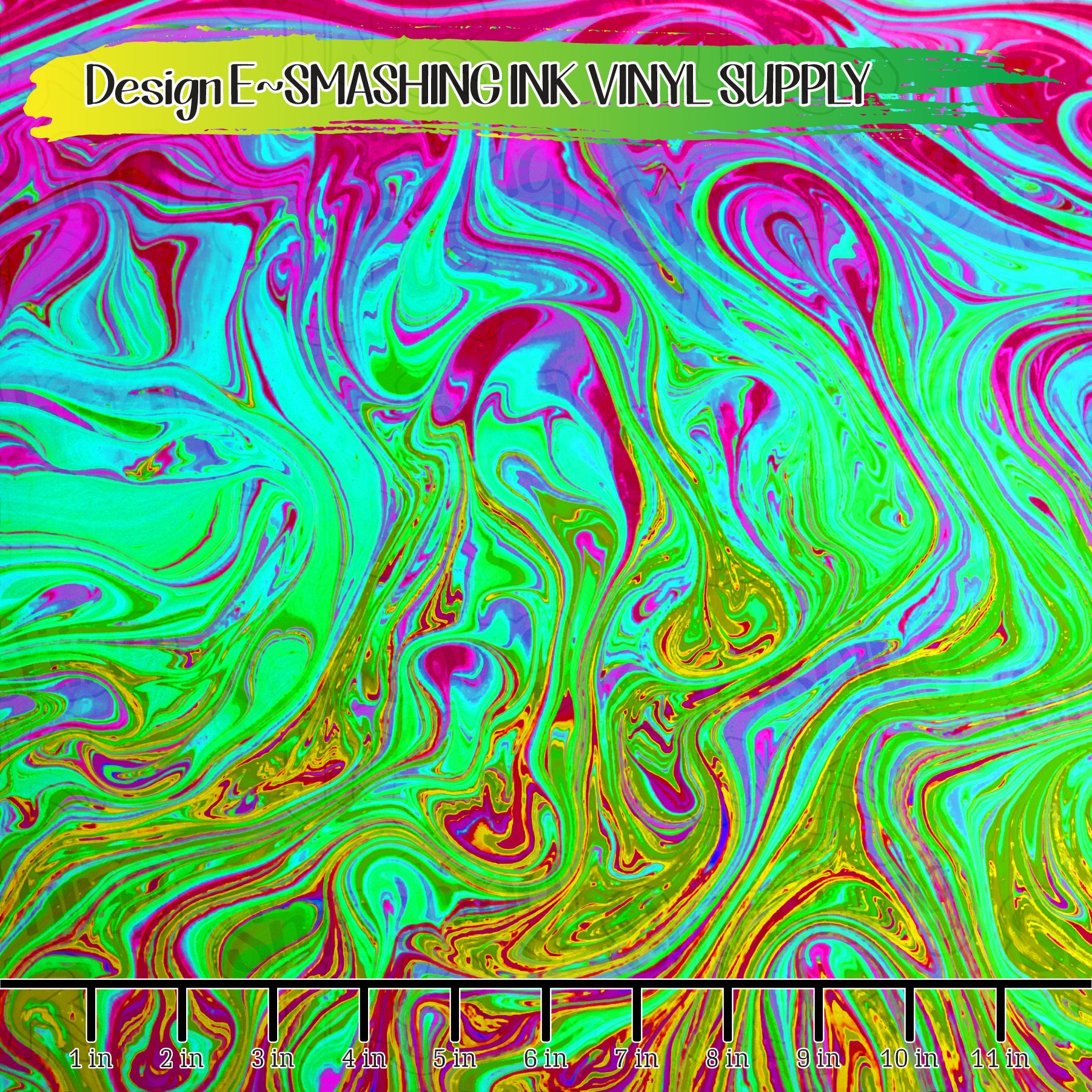 Colorful Swirls Vinyl/printed Heat Transfer Vinyl/patterned - Etsy