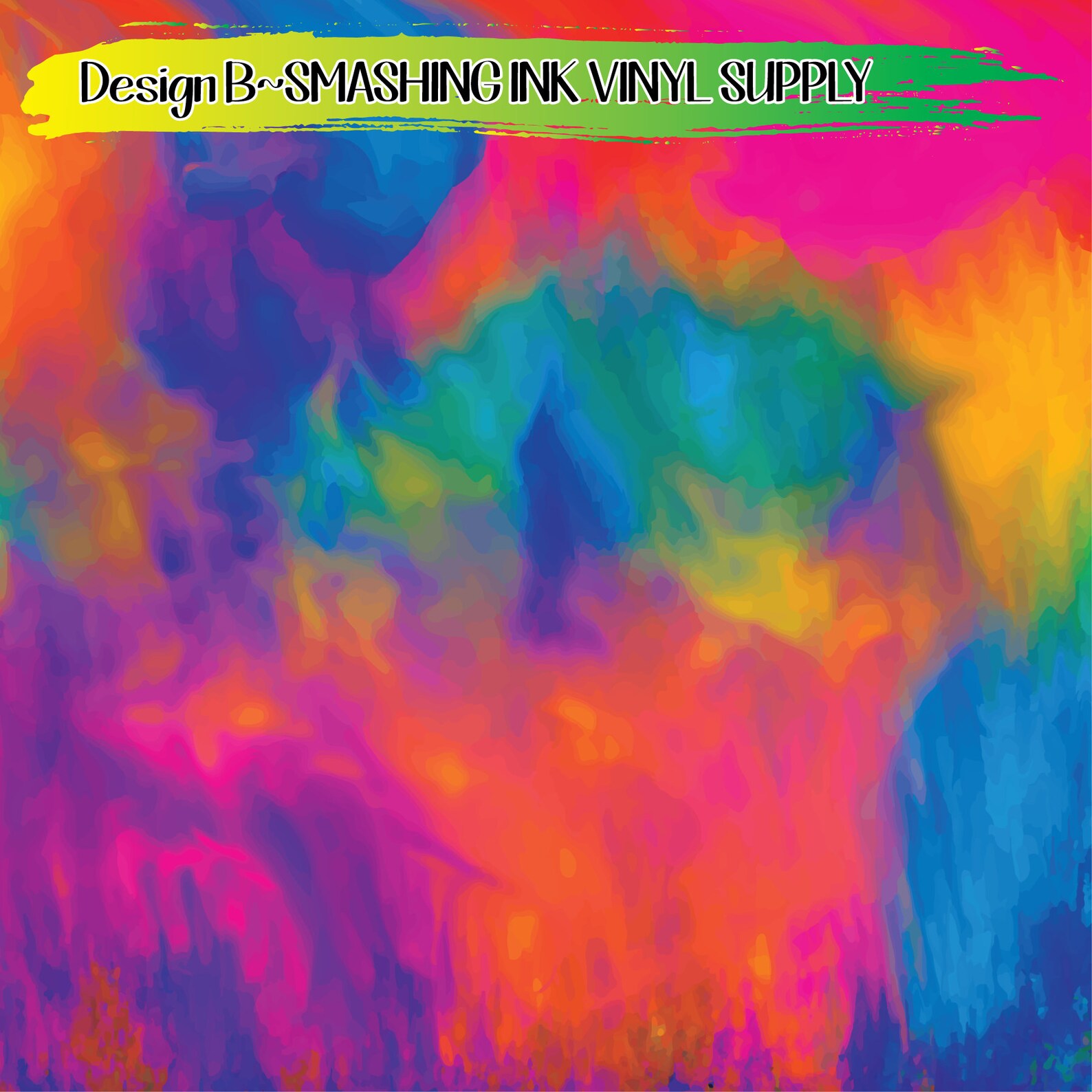 Abstract Rainbow Vinyl/printed Heat Transfer Vinyl/patterned | Etsy