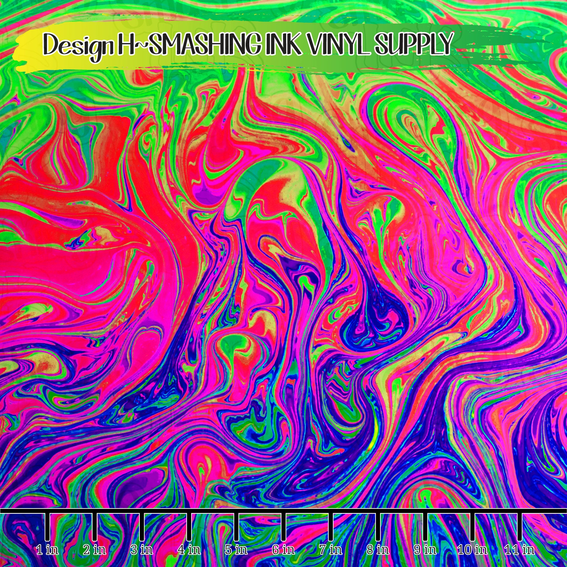 Colorful Swirls Vinyl/printed Heat Transfer Vinyl/patterned - Etsy