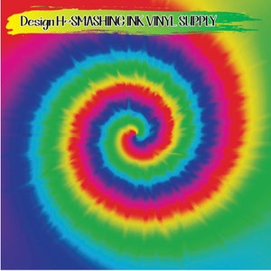 Tie Dye Vinyl Pattern 2/printed Heat Transfer Vinyl/patterned Vinyl ...