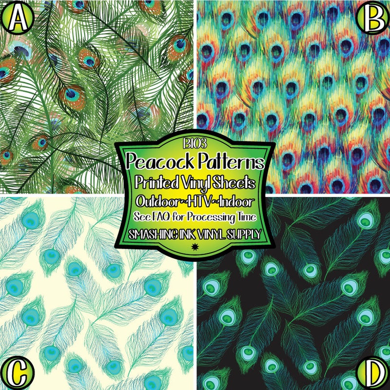 Peacock Patterns - Etsy
