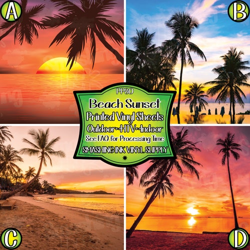 Printed Heat Transfer Vinylhtv - Etsy