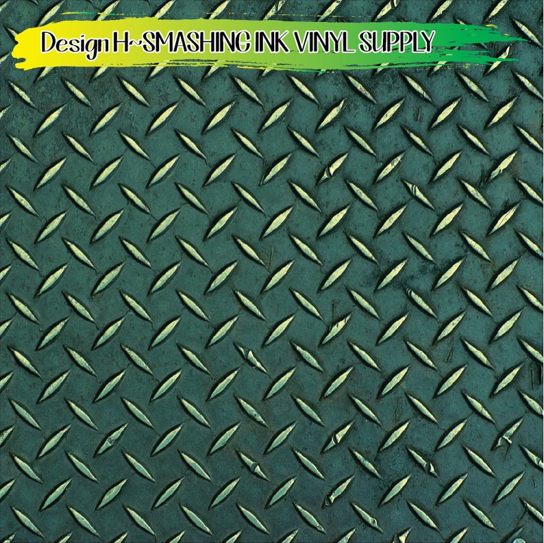 Distressed Diamond Plate Vinyl/printed Heat Transfer - Etsy
