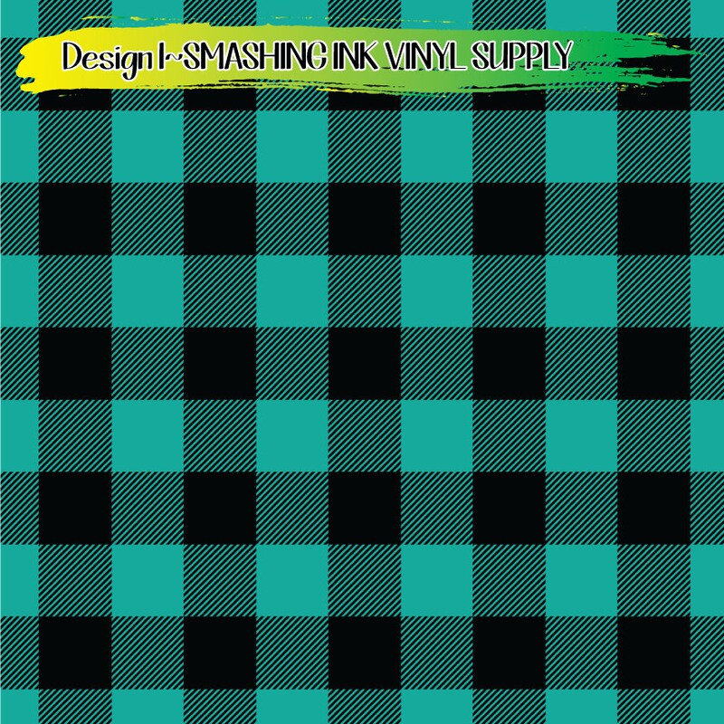 Teal Plaid - Etsy