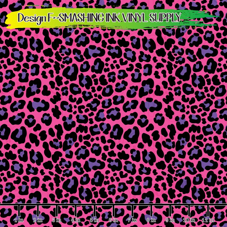 Colorful Cheetah Print Vinyl/printed Heat Transfer - Etsy