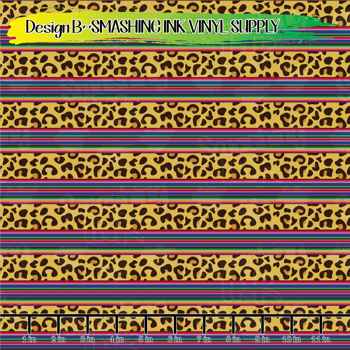 Serape Cheetah Vinyl/printed Heat Transfer Vinyl/patterned - Etsy