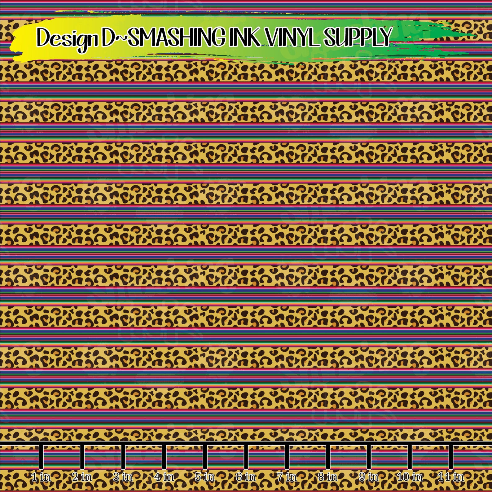 Serape Cheetah Vinyl/printed Heat Transfer Vinyl/patterned Vinyl ...
