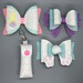 Valentine Candy Faux Leather Sheet/printed Faux Leather for Earrings ...