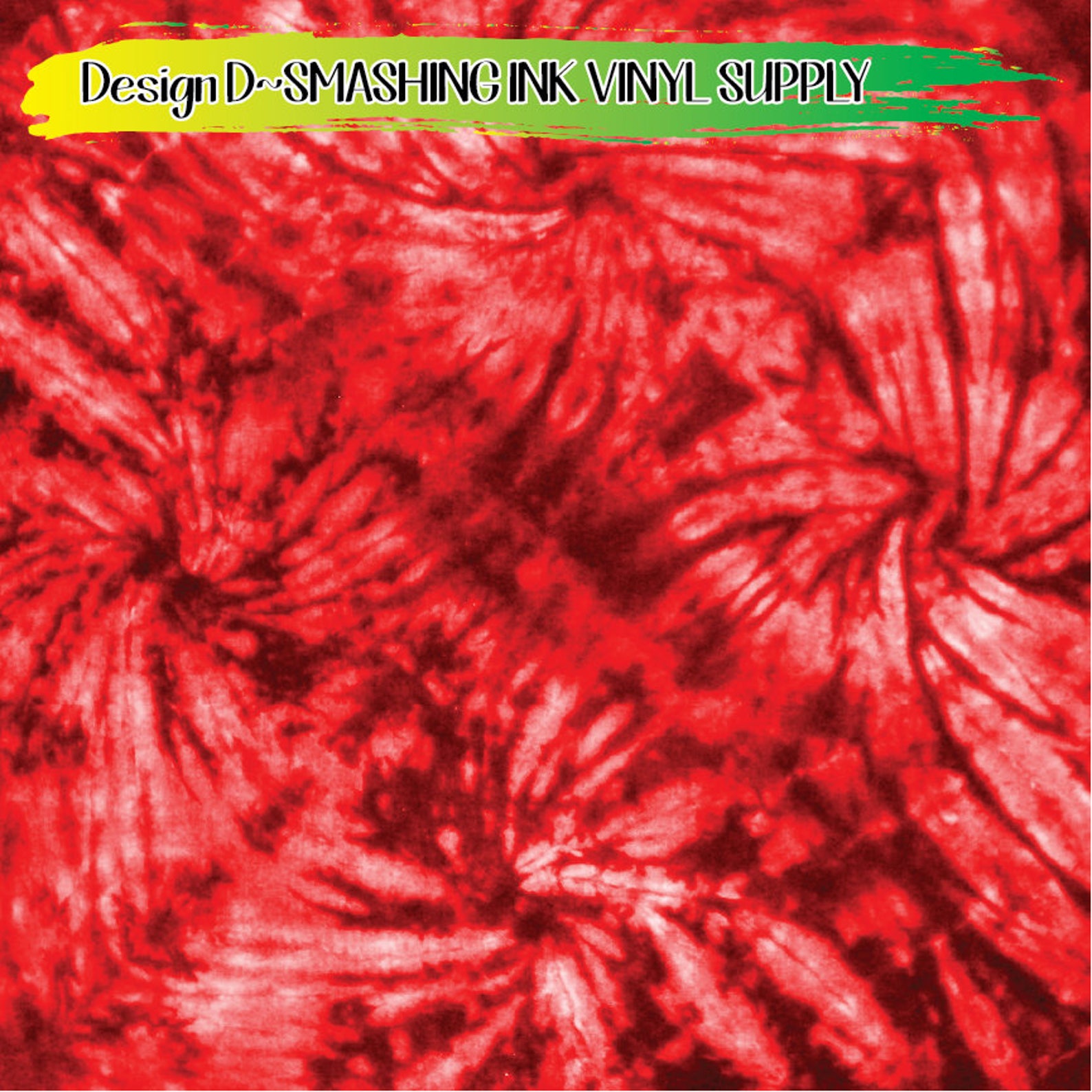 Red Tie Dye Vinyl/printed Heat Transfer Vinyl/patterned - Etsy