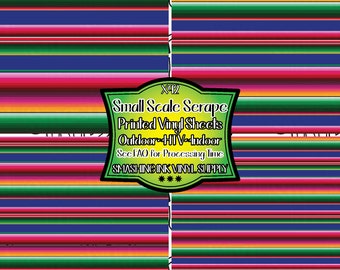 Serape Heat Transfer Vinyl Mexican Serape Stripe Pattern HTV - Etsy