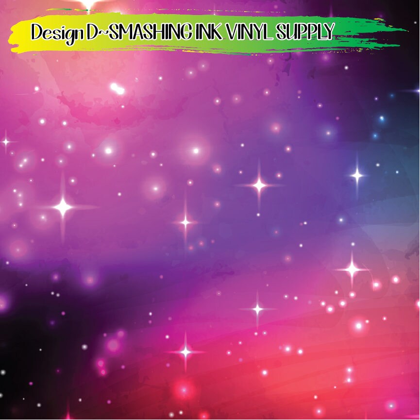 Galaxy Space Adhesive Vinyl | Heat Transfer | Faux Leather | Laser Safe ...