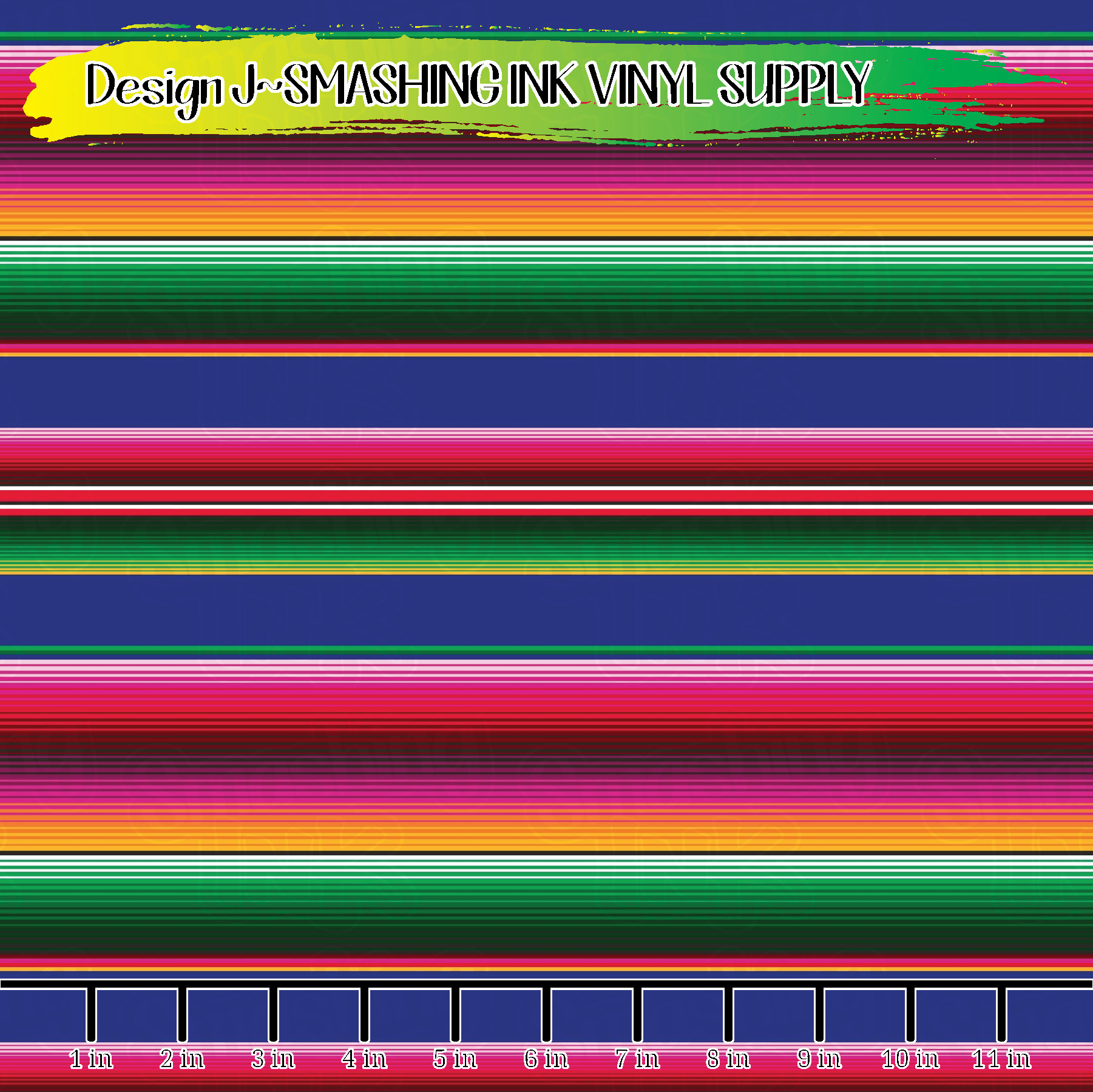 Small Scale Serape Adhesive Vinyl | Heat Transfer | Faux Leather ...