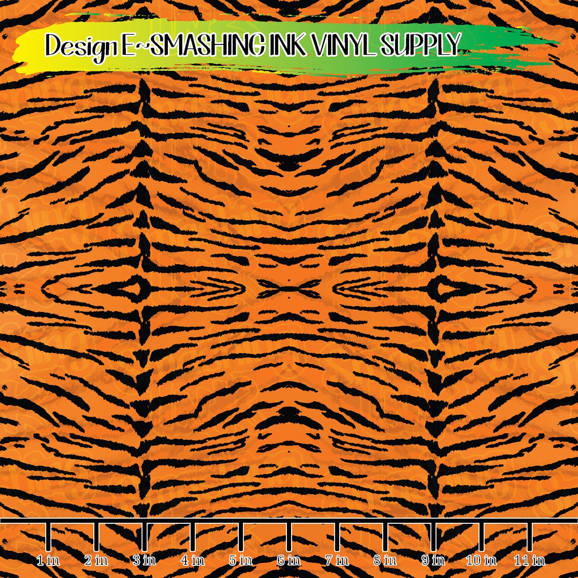 Tiger Stripes Adhesive Vinyl | Heat Transfer | Faux Leather | Laser ...