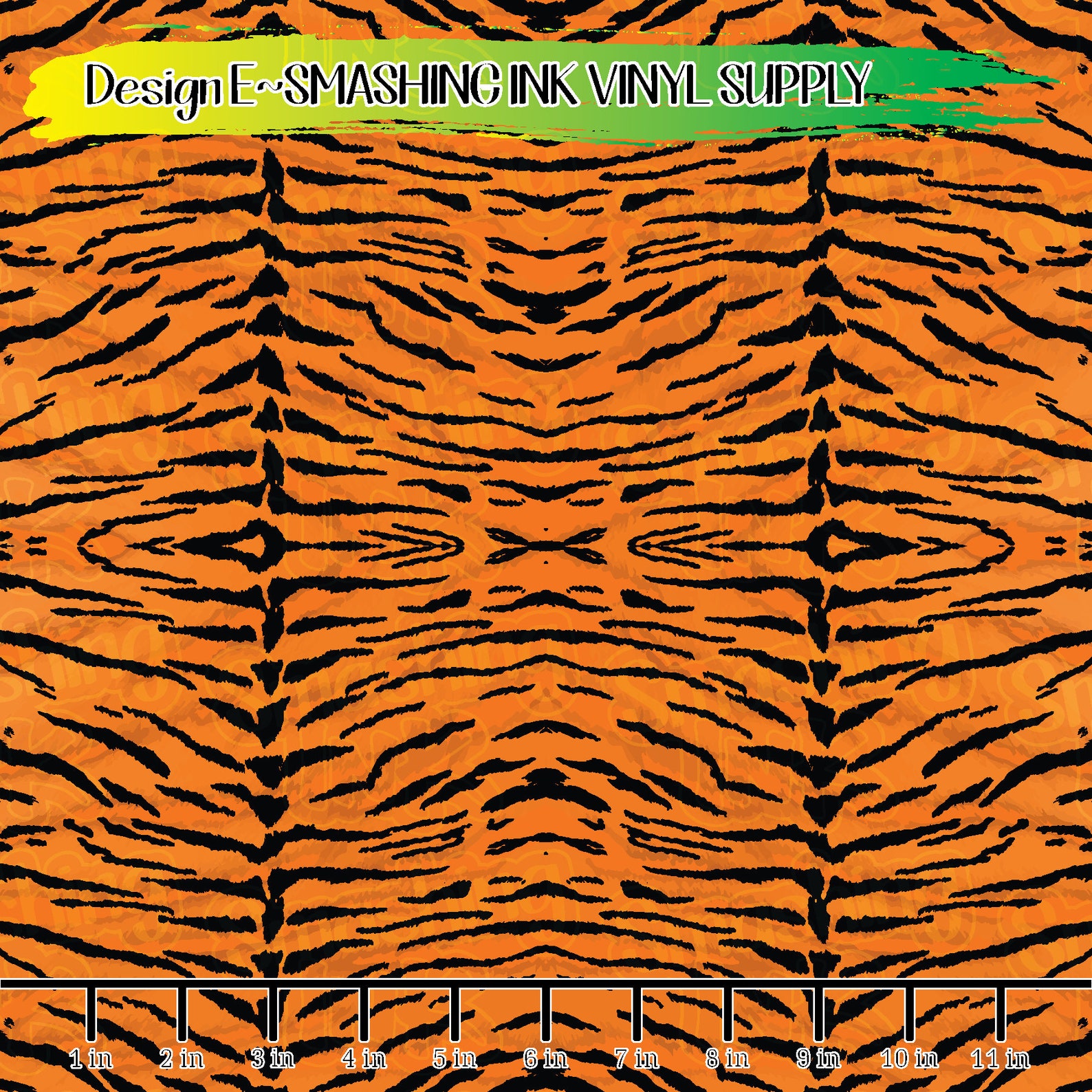 Tiger Stripes Adhesive Vinyl | Heat Transfer | Faux Leather | Laser ...
