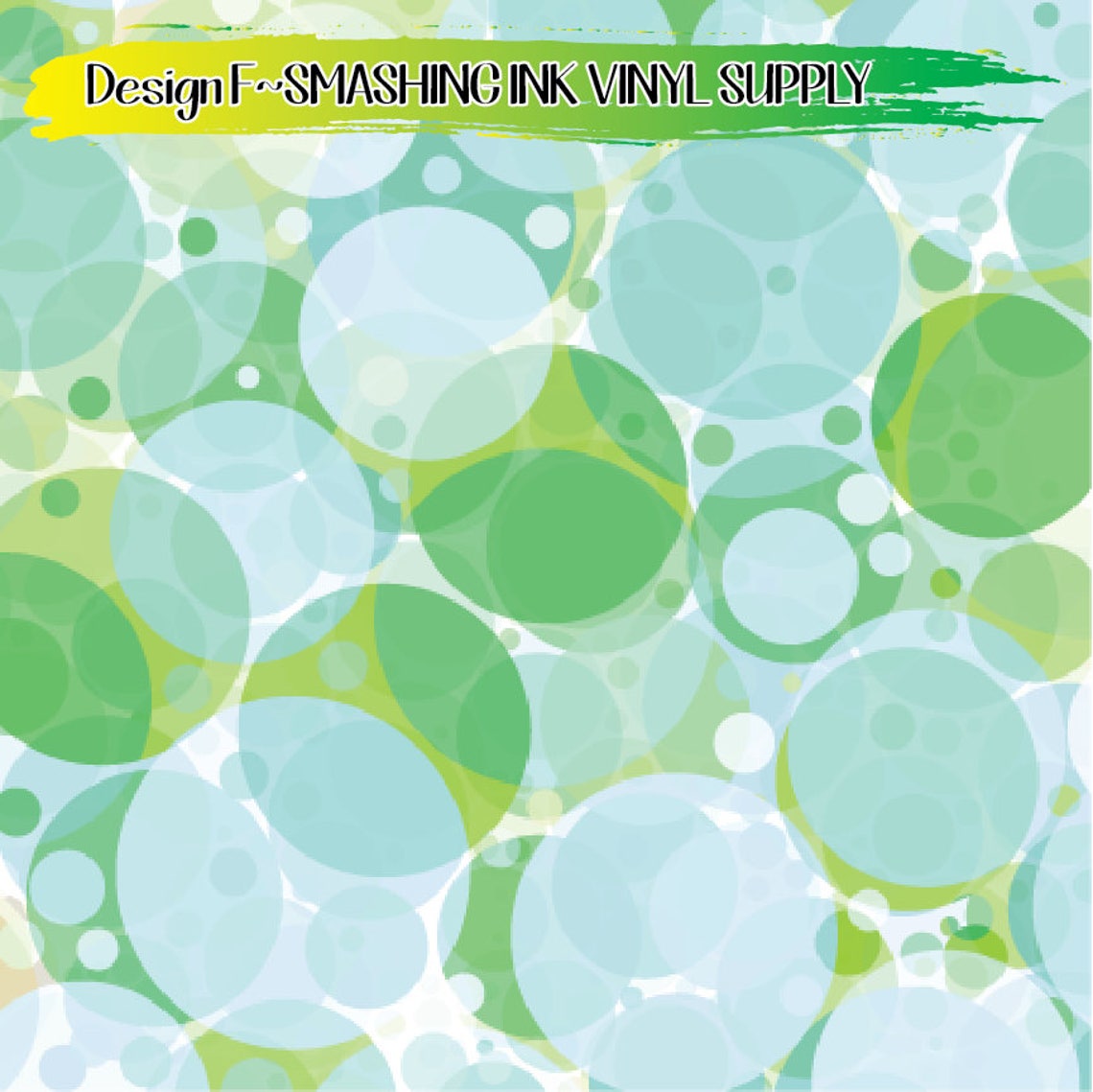 Abstract Bubbles Vinyl/printed Heat Transfer Vinyl/patterned Vinyl ...