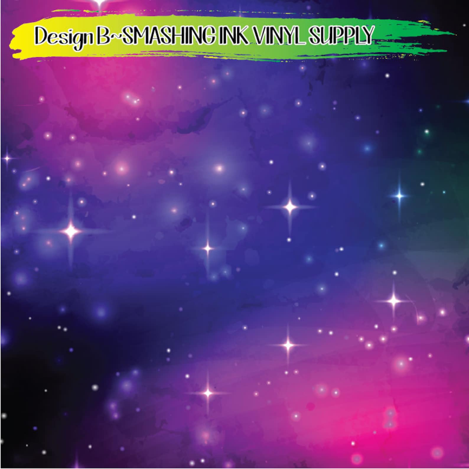 Galaxy Space Adhesive Vinyl | Heat Transfer | Faux Leather | Laser Safe ...