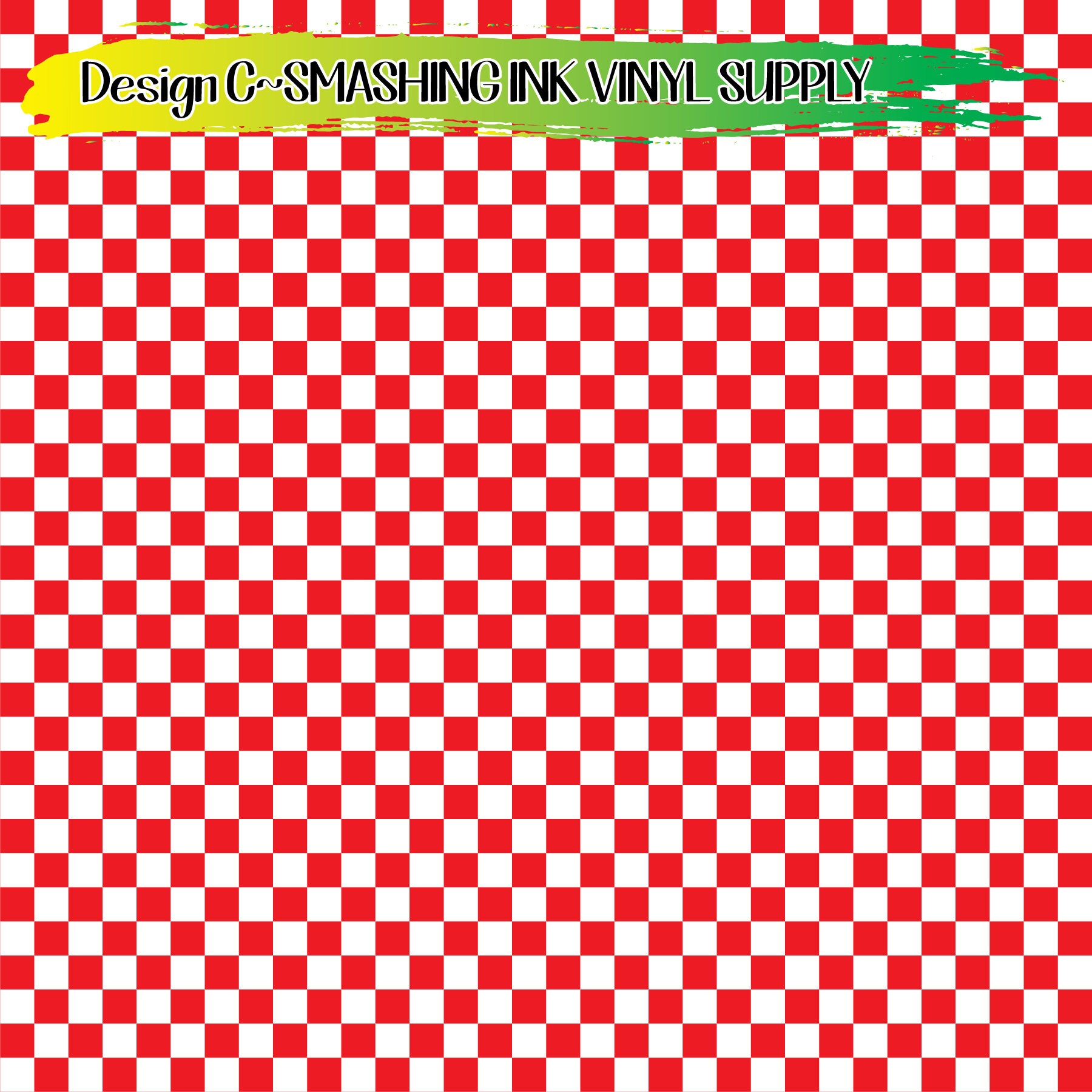 Red White Checkerboard Vinyl/Printed Heat Transfer | Etsy