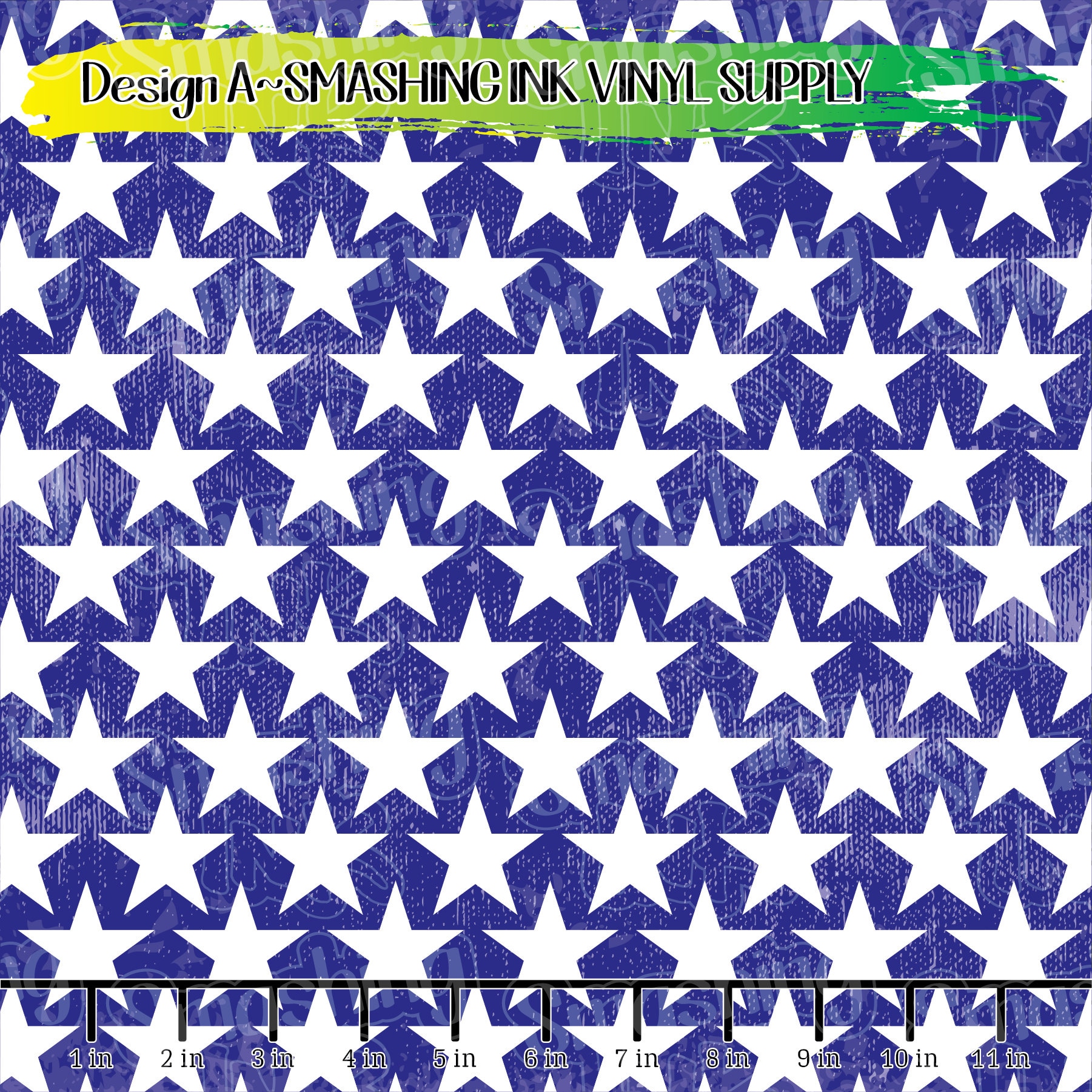 Distressed Blue White Stars Vinyl/printed Heat Transfer - Etsy