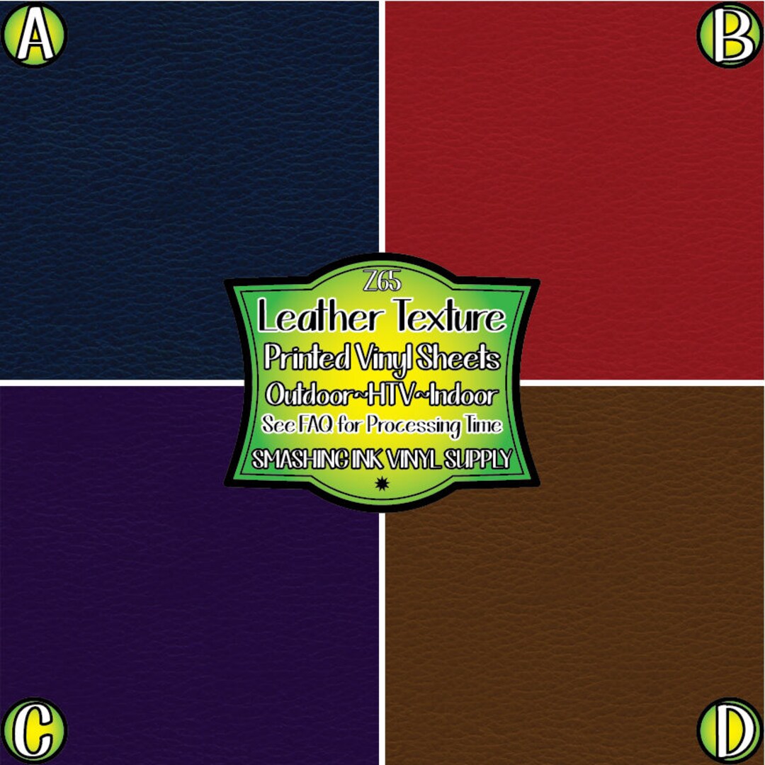 Leather Texture Vinyl/printed Heat Transfer Vinyl/patterned Vinyl ...