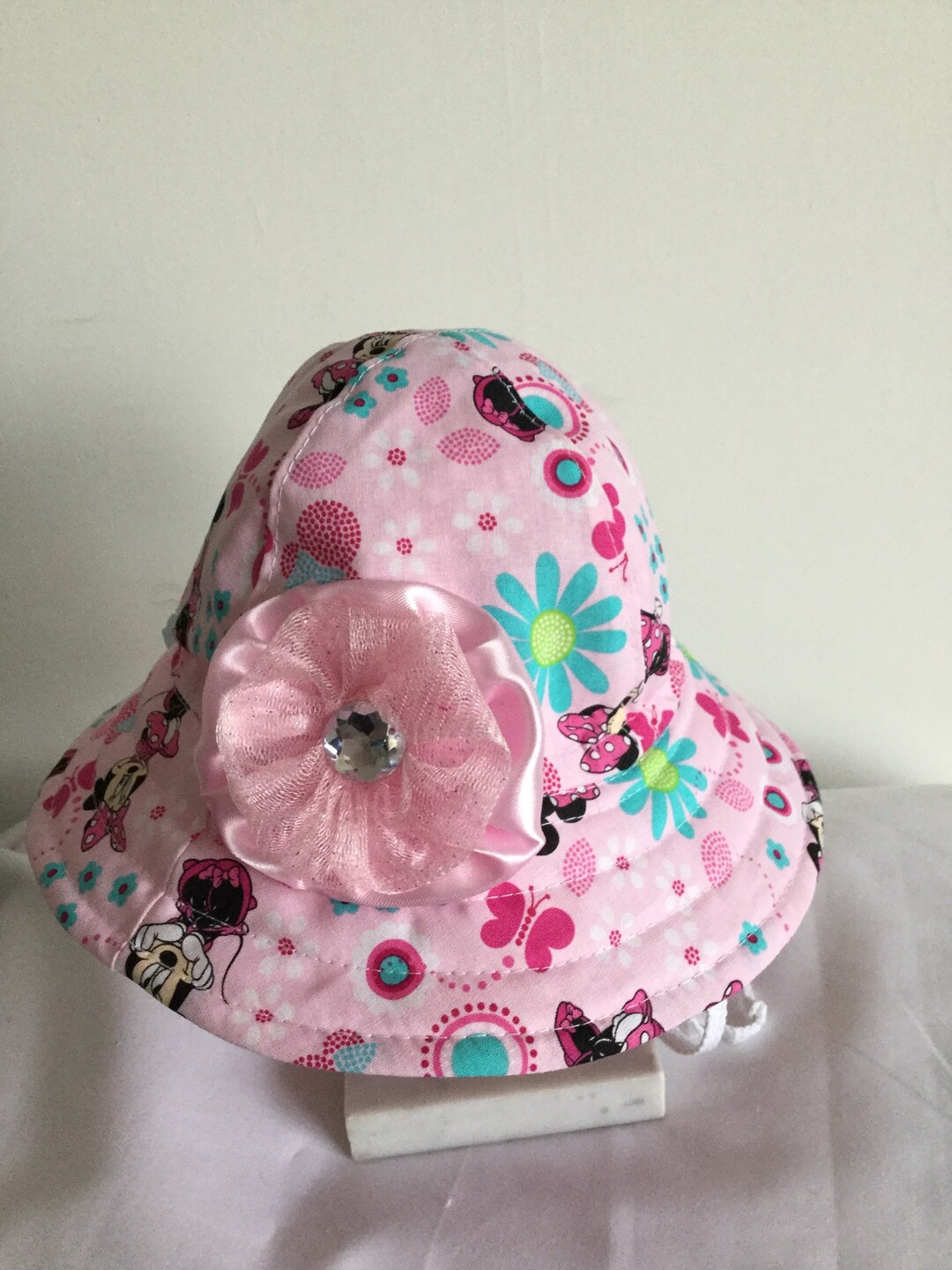 Minnie Mouse Sun Hat 6mo to 1 Year Made in the USA - Etsy