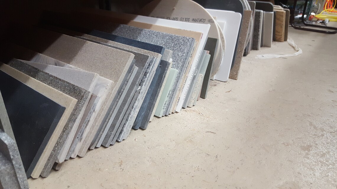 Cut to Box Size Corian Pen Blanks Craft Material Solid Surface Acrylic ...
