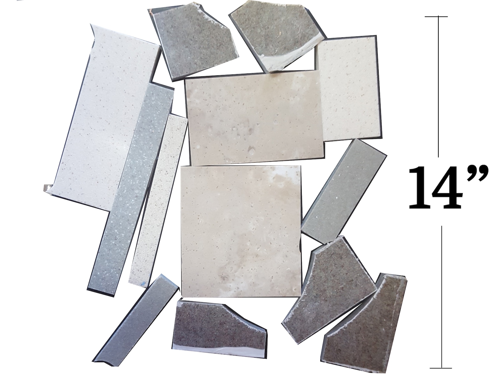 Scrap Corian Pen Blanks Craft Material Solid Surface Jewelry Material ...