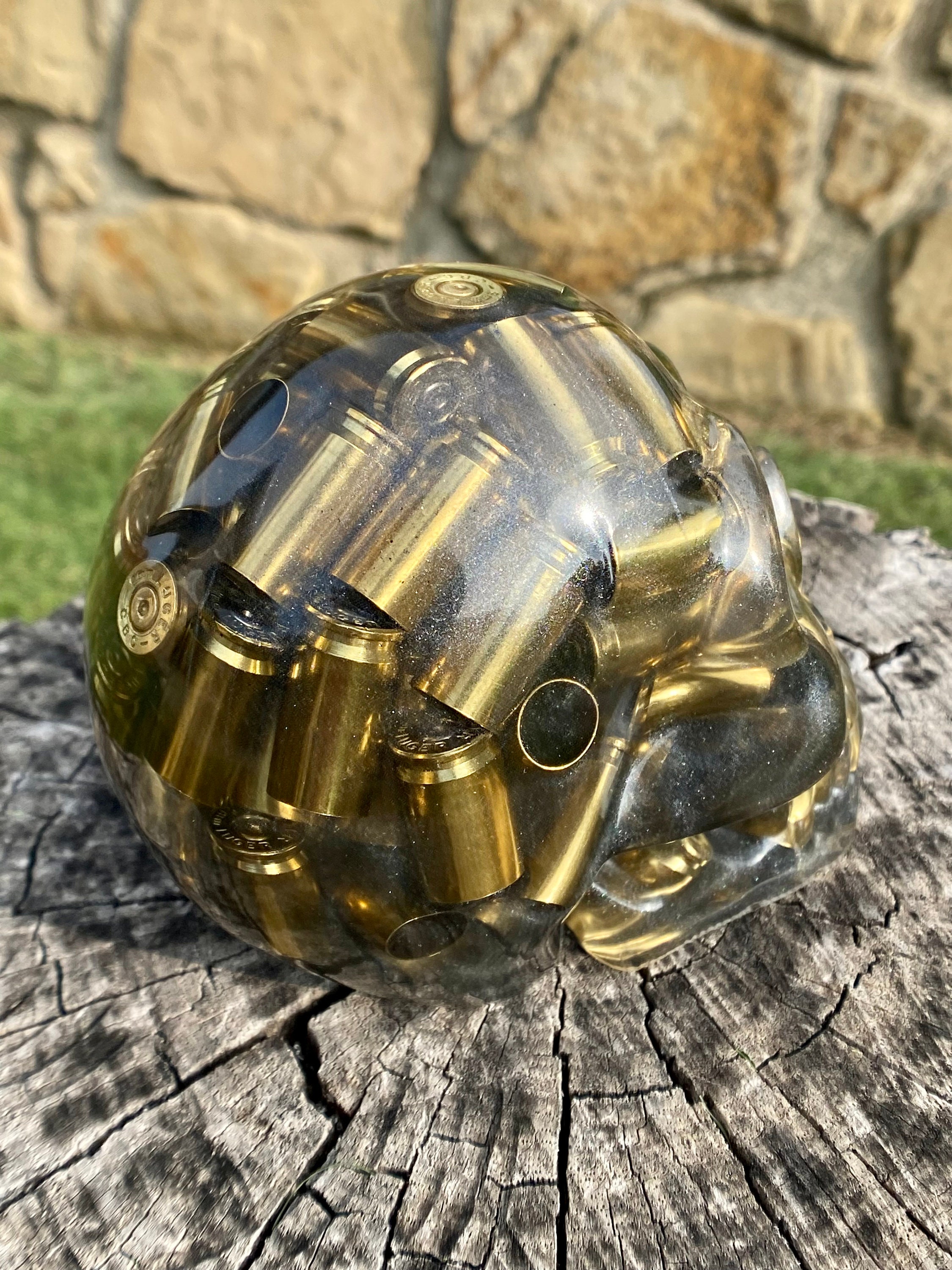 9mm Bullet Skull / Epoxy Skull - Etsy