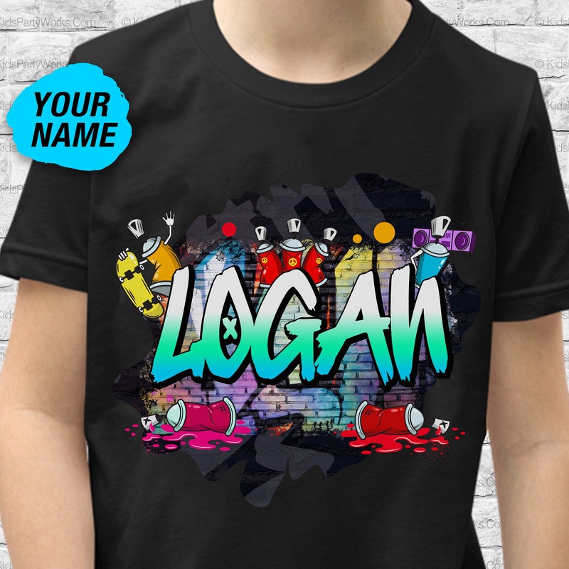 Graffiti Shirt - Etsy