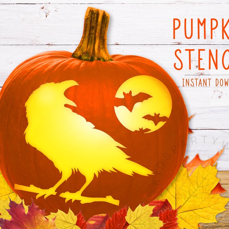 Crow Carving Pattern - Etsy