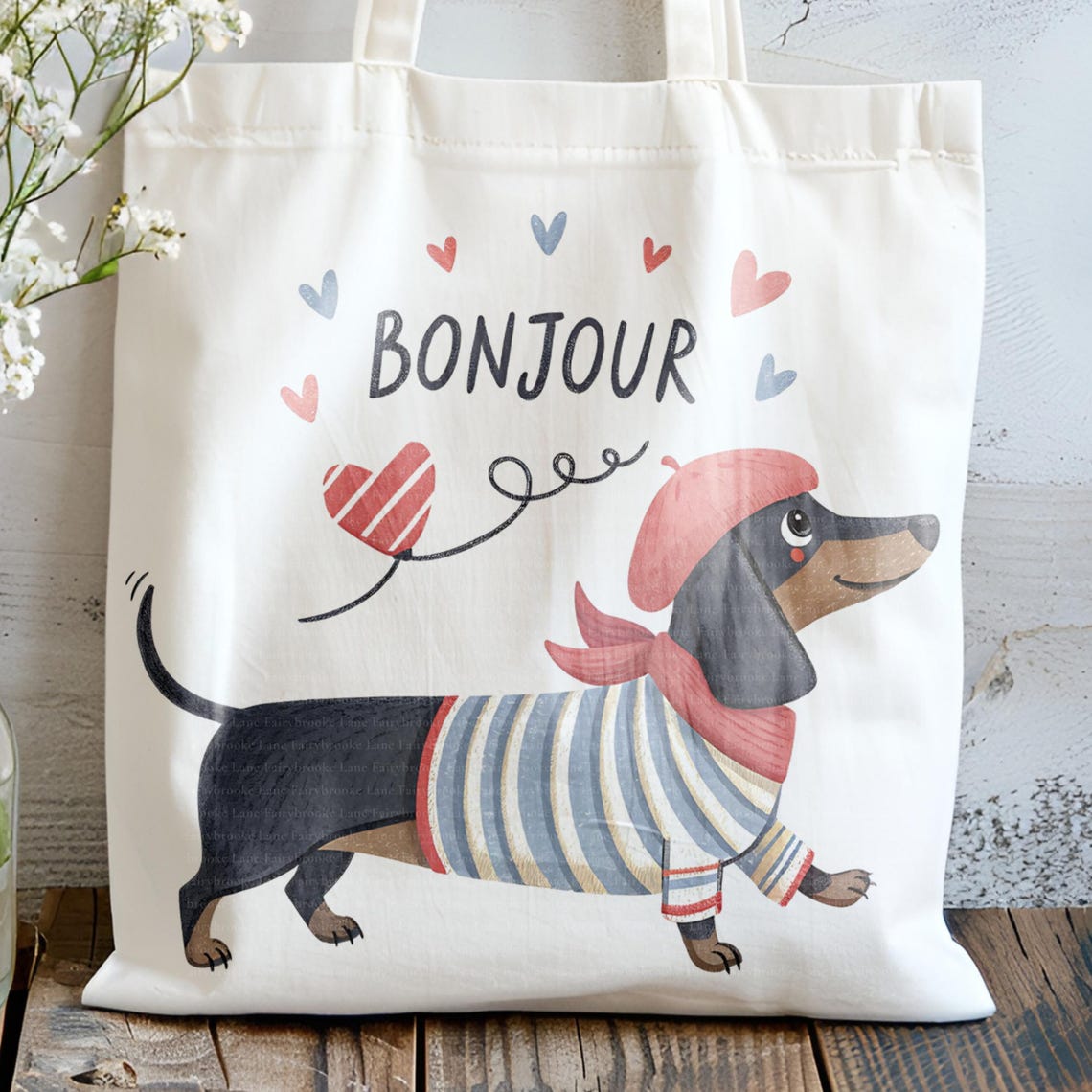 Dachshund PNG Bonjour Paris Png Dachshund Shirt Png, Dachshund Paris ...