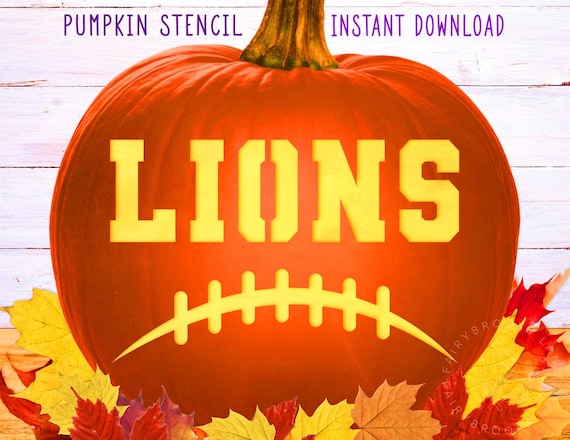 National Football League Nfl Football Pumpkin Carving Patterns