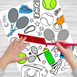 BINDER COVERS Printable Editable, Back to School, Tennis Binder Covers ...