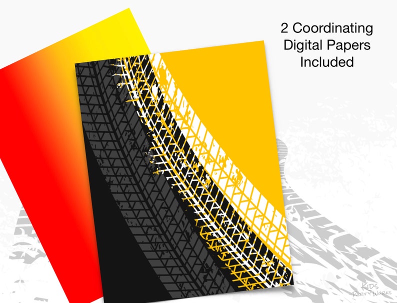 Race Car Birthday Decoration Number 4 Lightning Bolt - Etsy