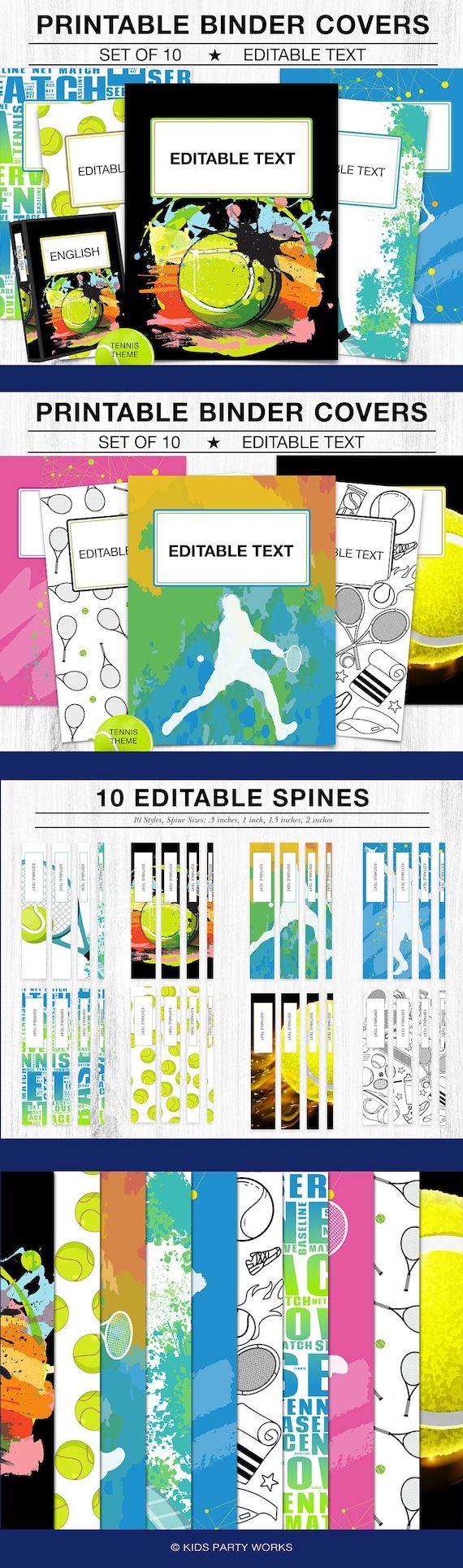 English Binder Covers For Guys