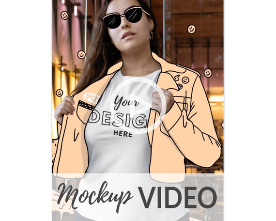 Shirt Mockup VIDEO, T-Shirt Video, Custom Product Video, Personalized ...
