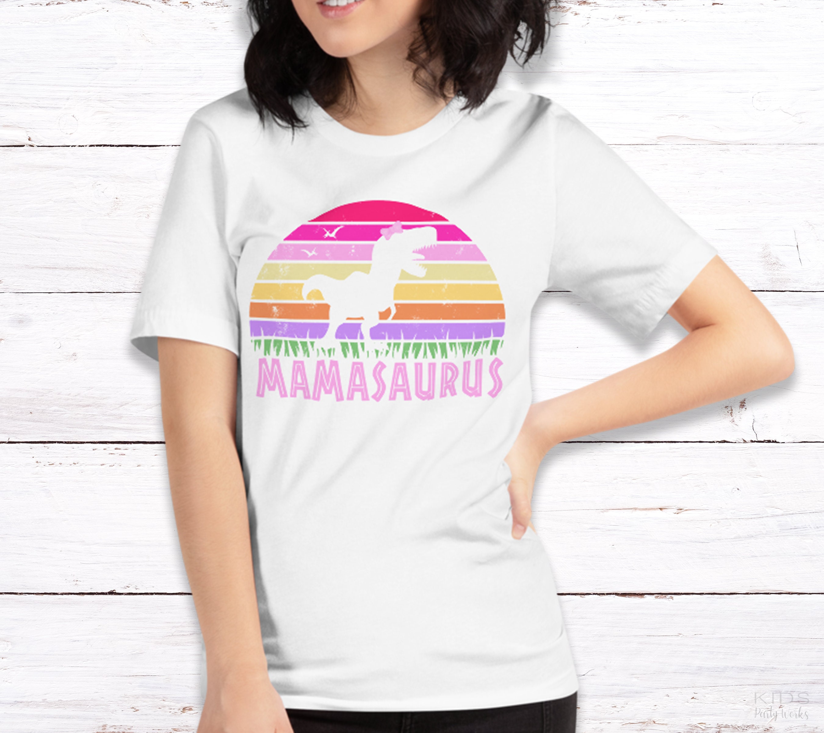 MAMAsaurus Dinosaur T-Shirt Dinosaur Shirt Adult Dinosaur | Etsy