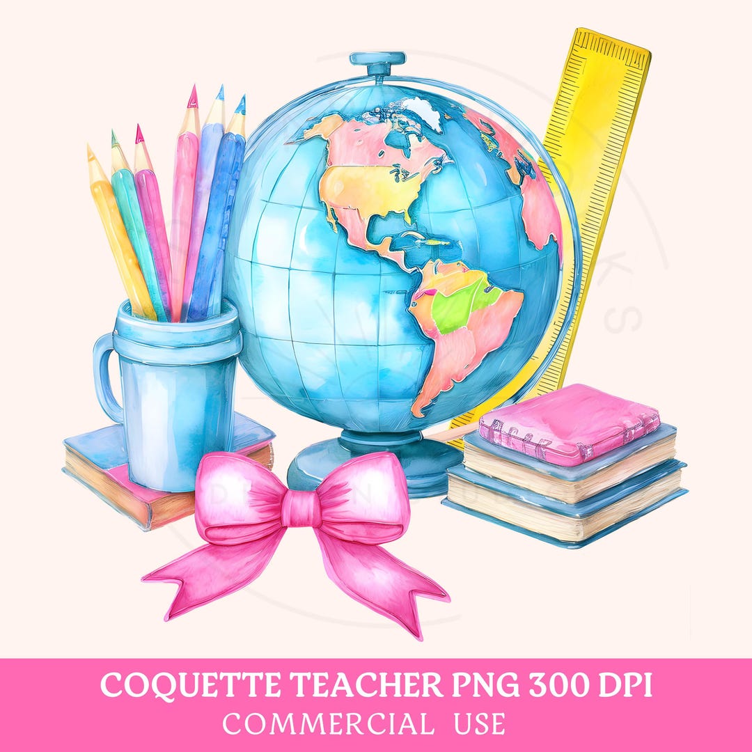 Teacher Design Png, Coquette Teacher Png Designs, Teacher Sublimation ...