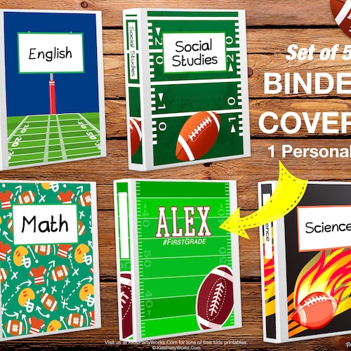 PRINTABLE BINDER COVERS-1 Personalized Binder Cover-basketball - Etsy