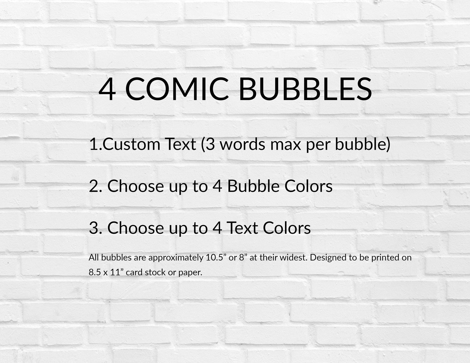 Superhero Comic Bubbles Speech Bubbles Superhero Birthday - Etsy