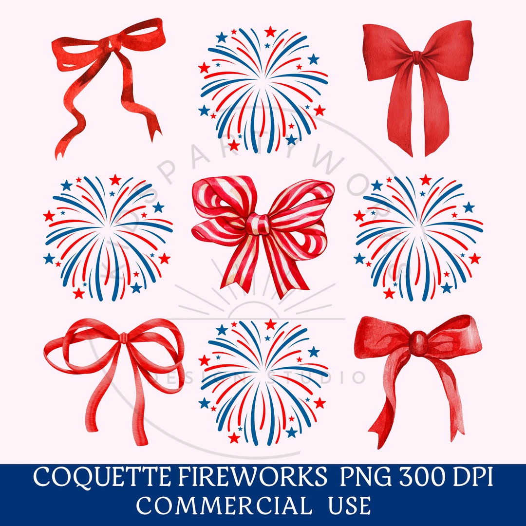 Coquette July 4th PNG, 4th of July Sublimation, Designs Downloads ...