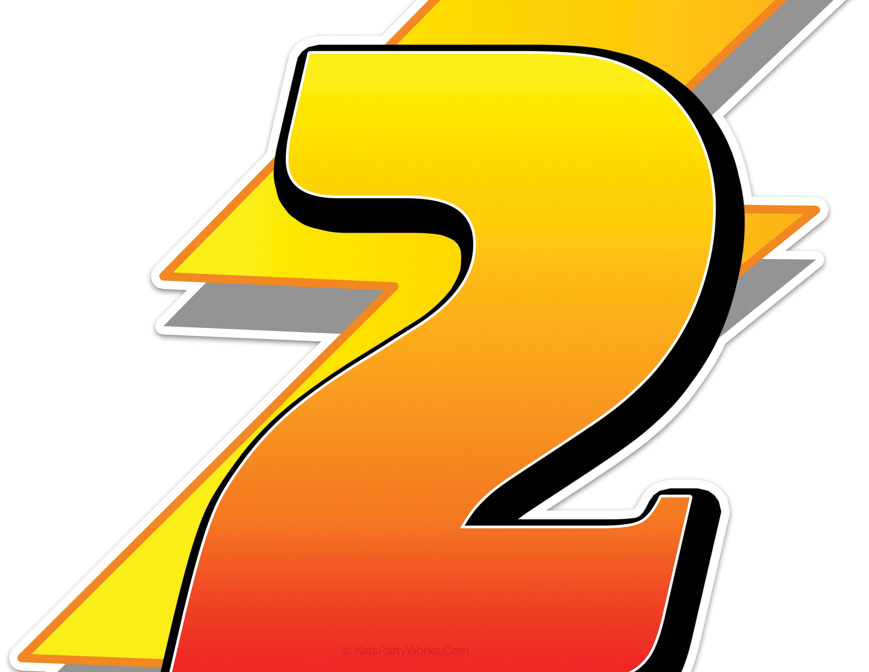 Race Car Birthday Number 2 Centerpiece Cars Party Race Car - Etsy