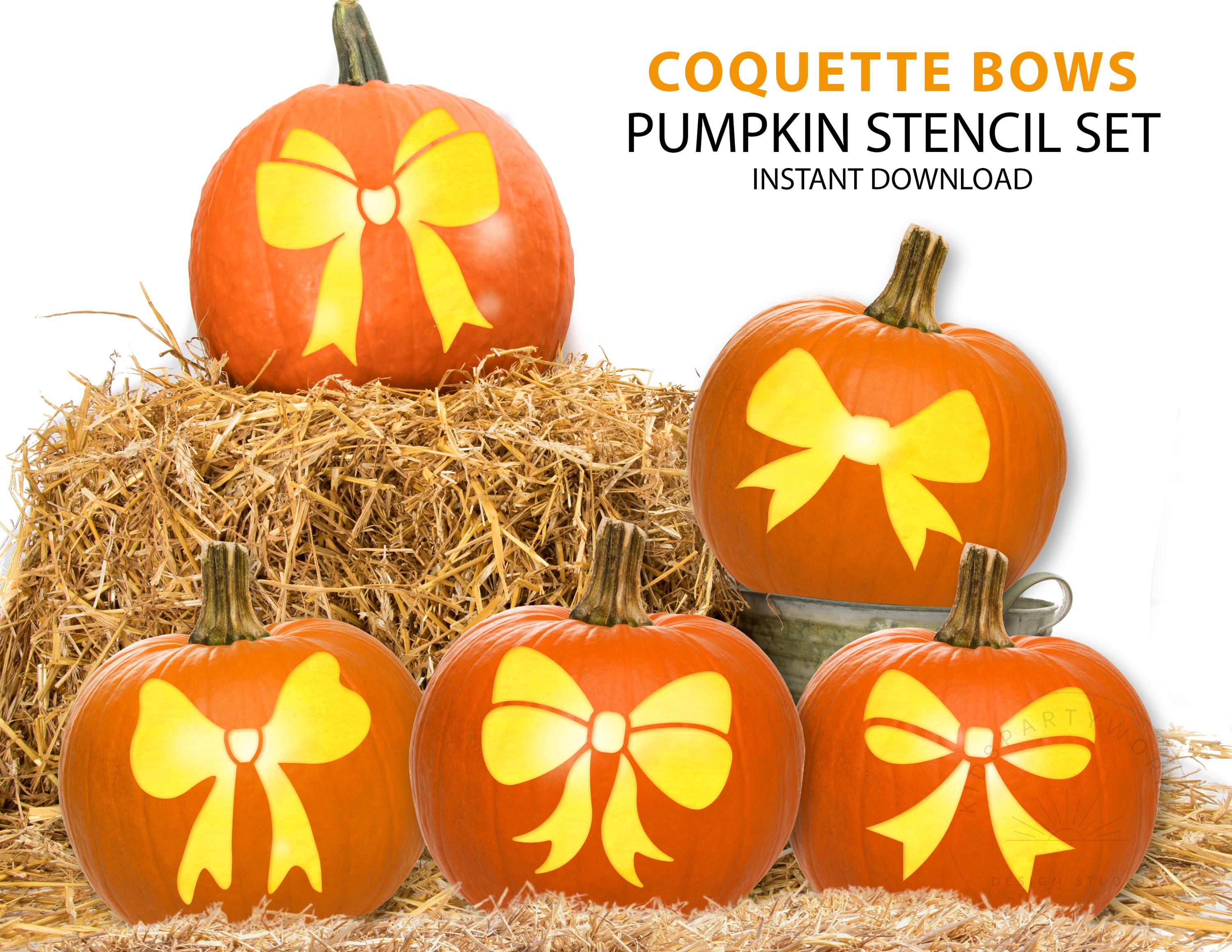 Bow Pumpkin Carving