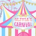 Kids Carnival Backdrop Carnival Birthday Circus Party - Etsy