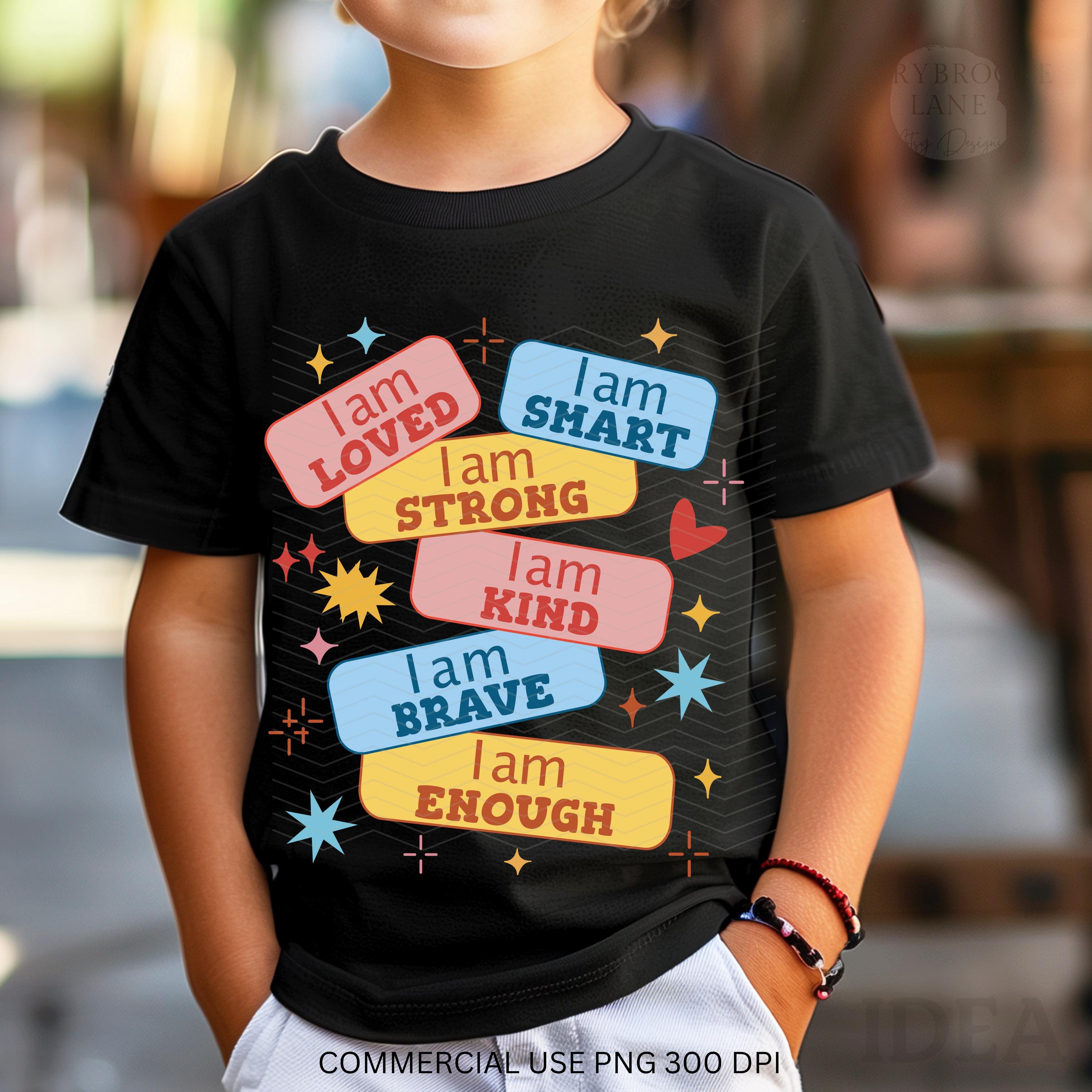 Positive Png, Positive Affirmation Png, I Am Kind Smart Enough Loved, I ...