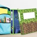 Kids Printable BINDER COVERS, Gamer Binder Covers, 1 Personalized Cover ...