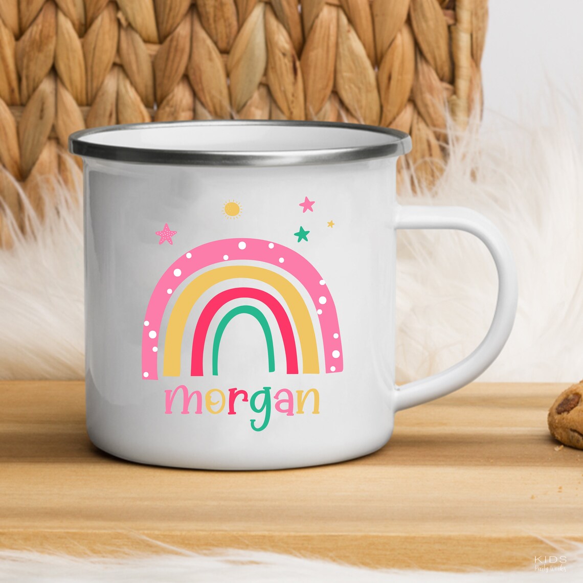 Enamel Mug Kids Personalized | Cute Kids Mug | Kids Enamel Mug | Cute ...